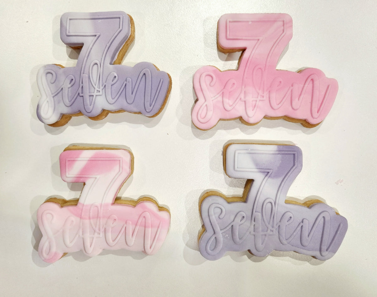 Seven Number Cookie – Creations By Emma AU